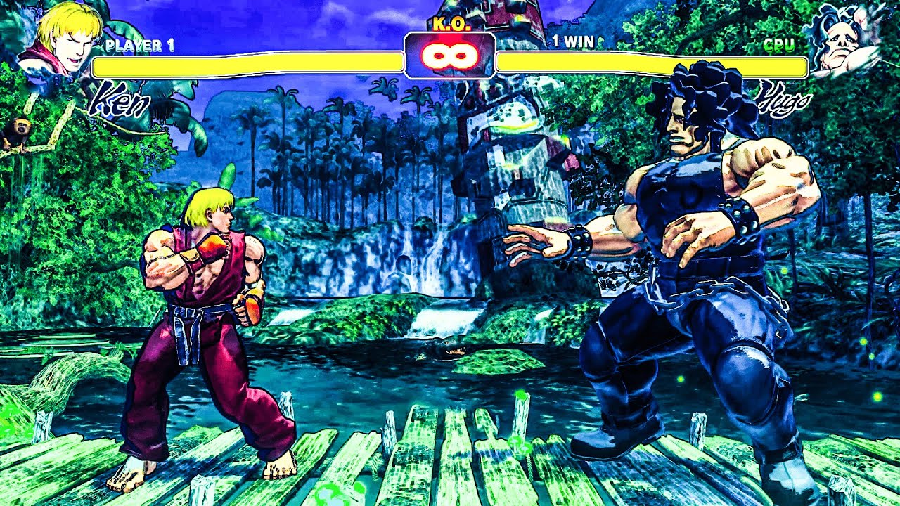 USF4 : Ken vs Hugo : Ultra Street Fighter 4 - pc Gameplay (Hard) - YouTube