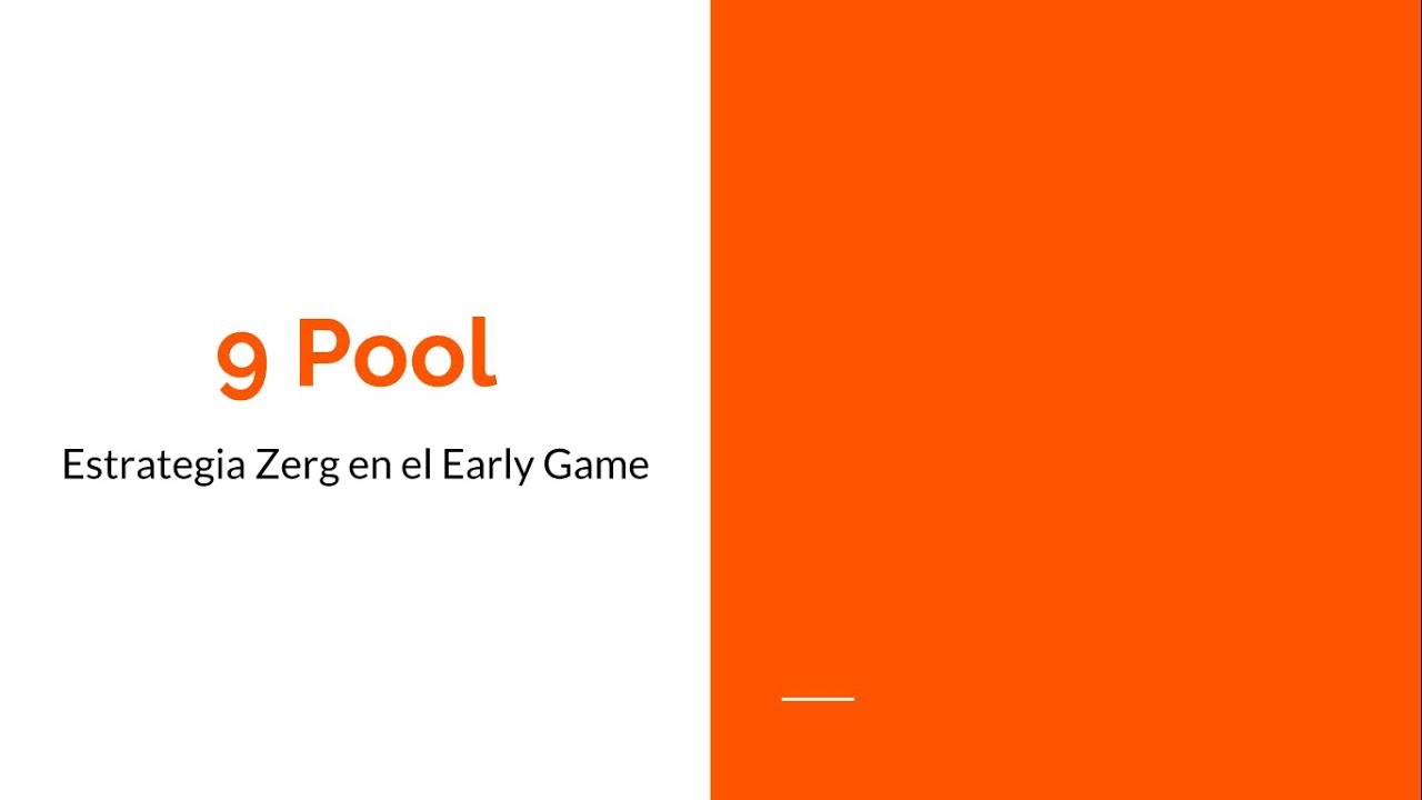 Tutorial Zerg: Build Order: 9 Pool - ZvT - Starcraft remastered - YouTube