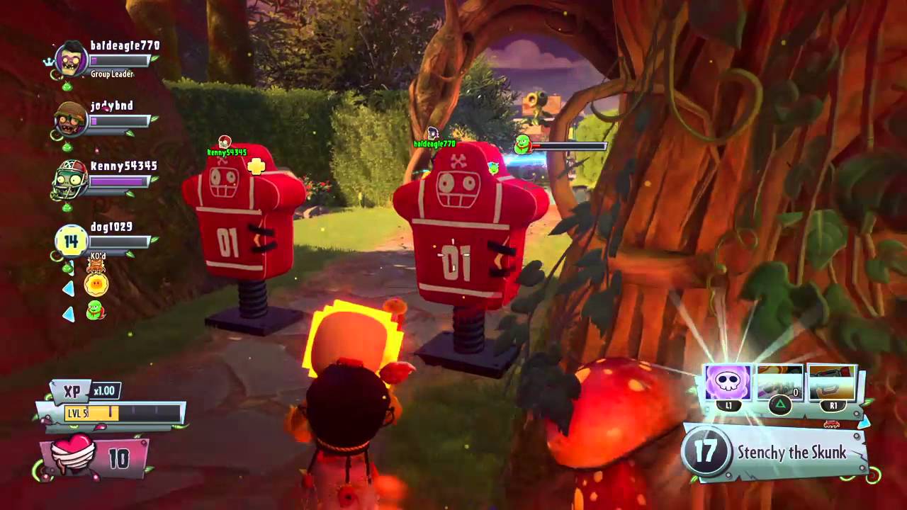Plants vs Zombies GW2 RAIDING THE PLANT BASE - YouTube