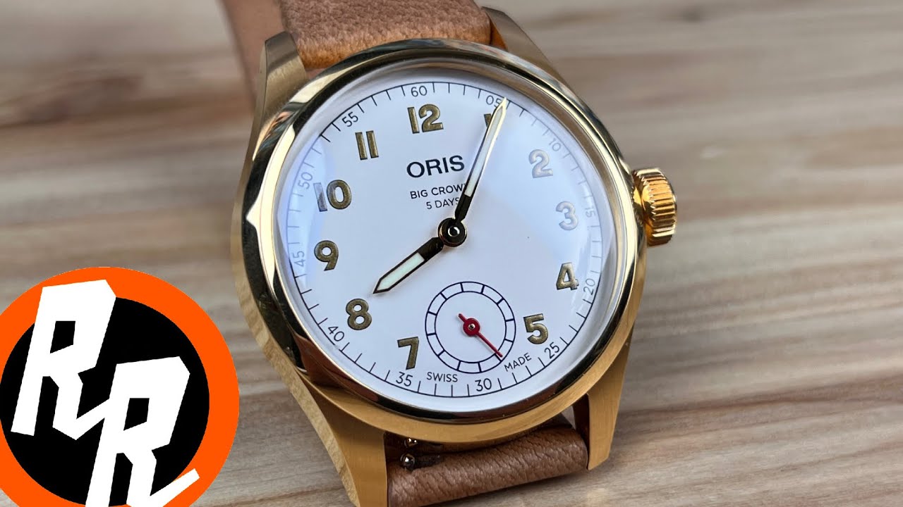 Oris 18k Gold Wings of Hope Big Crown - YouTube