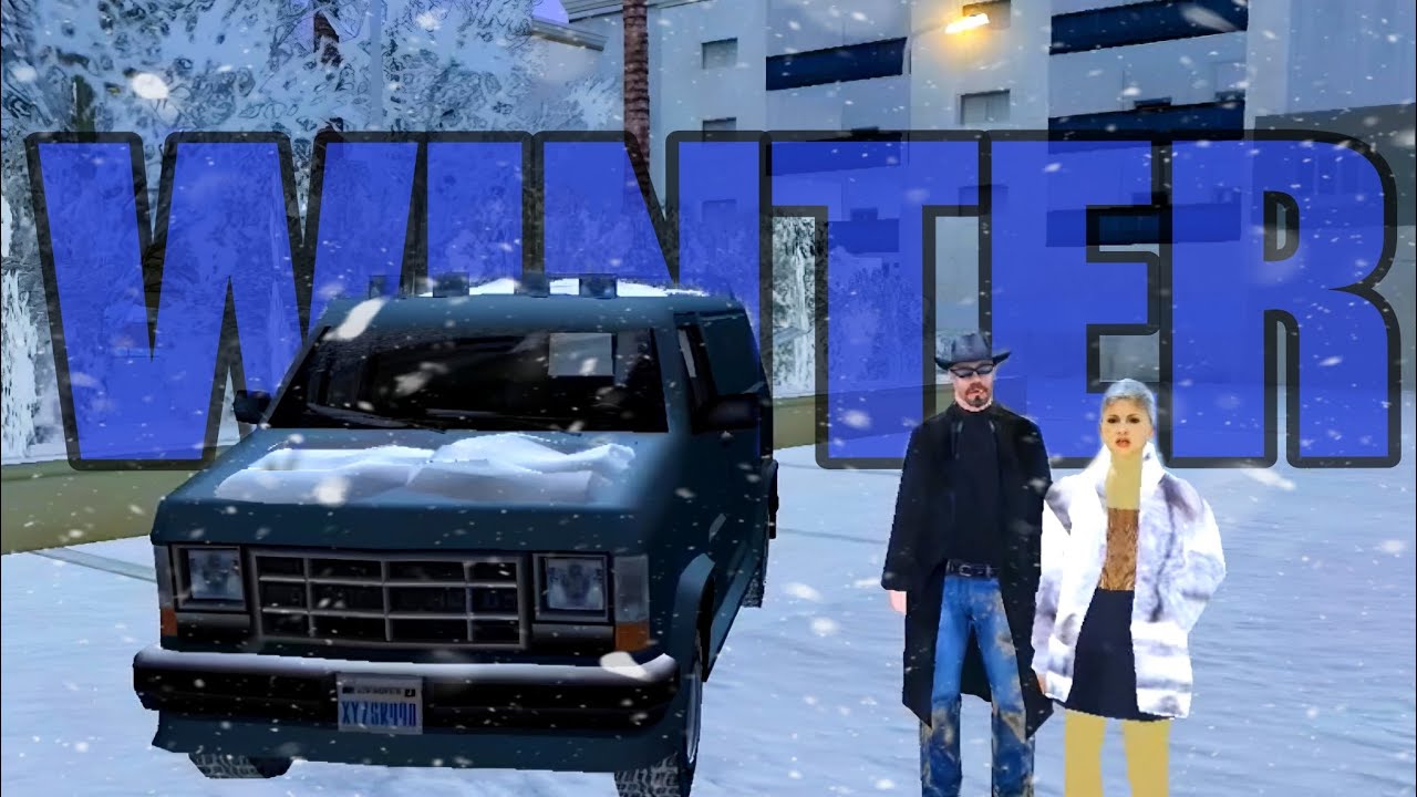 My snowman ☃️ and me......[ winter modpack for SAMP mobile ]#gta - YouTube