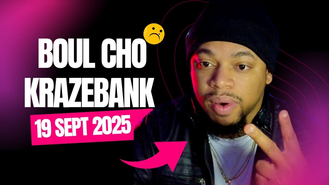 BOUL CHO KRAZEBANK 19 SEPT 2025 🎯 Résultat + Stratégies Argent / NJ ...