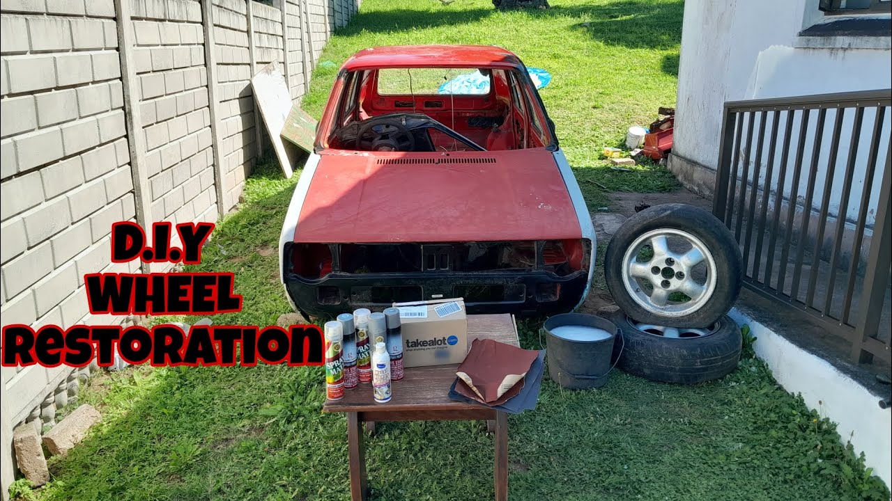 Wheel Restoration On My Citi Life Rims//DIY STYLE* (Part1) - YouTube