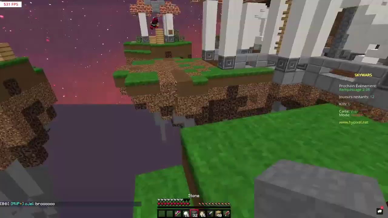 Hypixel live stream road 100 subs bedwars and skywars - YouTube
