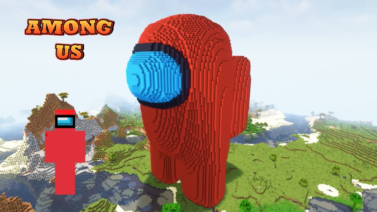 AMONG US MINECRAFT BUILD CHALLENGE - Animation - YouTube