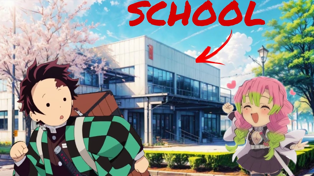 School with Tanjiro. Ep.1 - YouTube