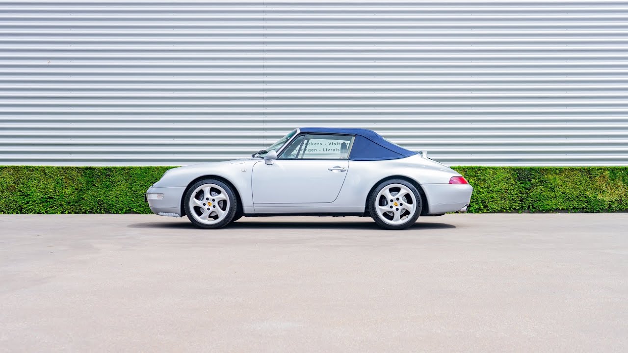 Porsche 993 Cabrio - YouTube