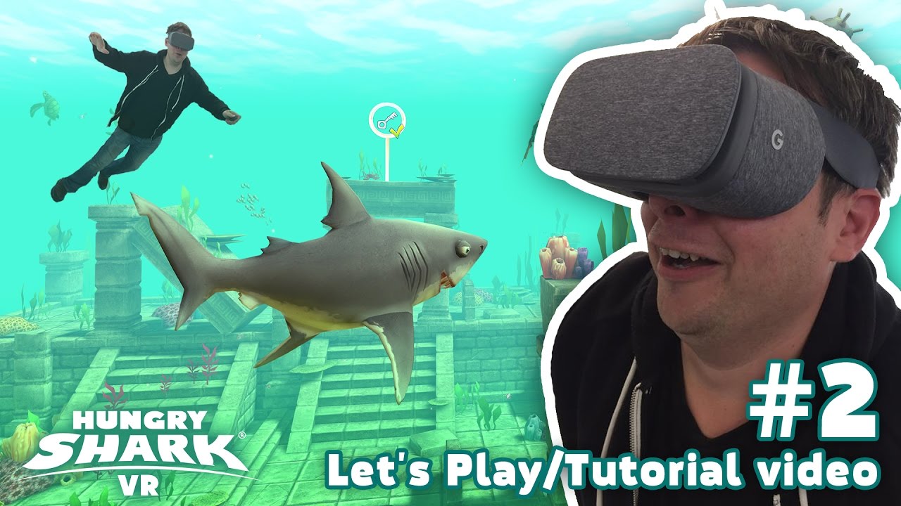 HUNGRY SHARK VR LETS PLAY #02 - GAME MODE - YouTube
