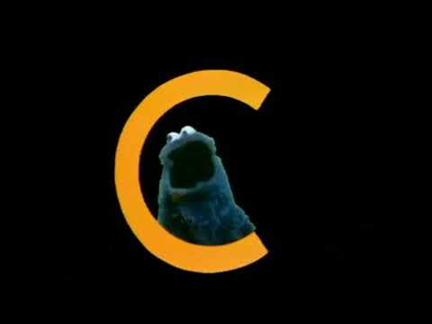 Classic Sesame Street C is for Cookie with Cookie Monster & Candice ...