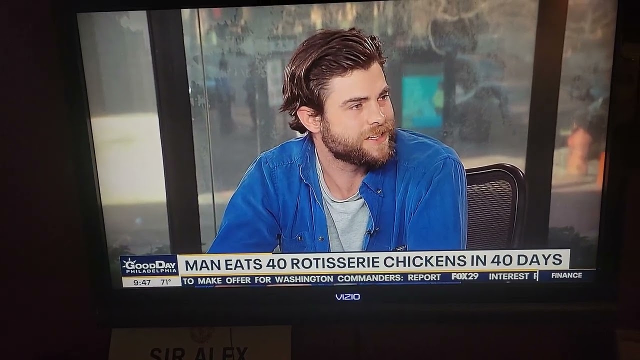 Philly Chicken Man eats his 40th rotisserie chicken! (Good Day Philly ...