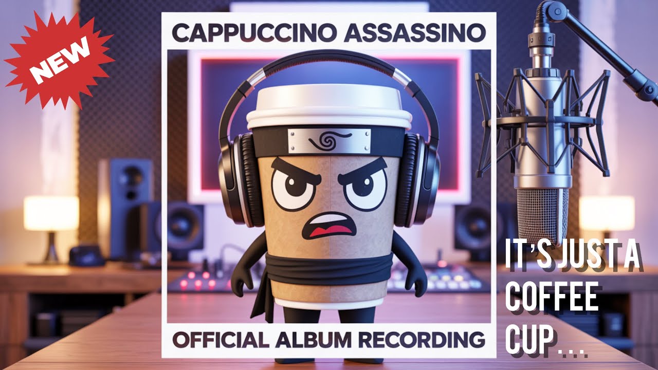 Cappuccino Assassino – Official R&B Song Recording ☕🎙️ (2025 Debut ...