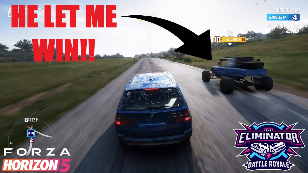 Inaba IDK LET ME WIN ELIMINATOR ROUND!! - FORZA HORIZON 5 ELIMINATOR ...