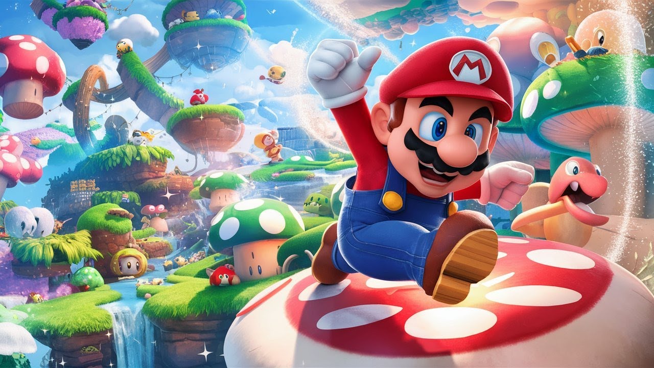 Mario-style Original BGM | Adventure in the Mushroom Kingdom #Mario #BGM #OriginalBGM #マリオ - YouTube