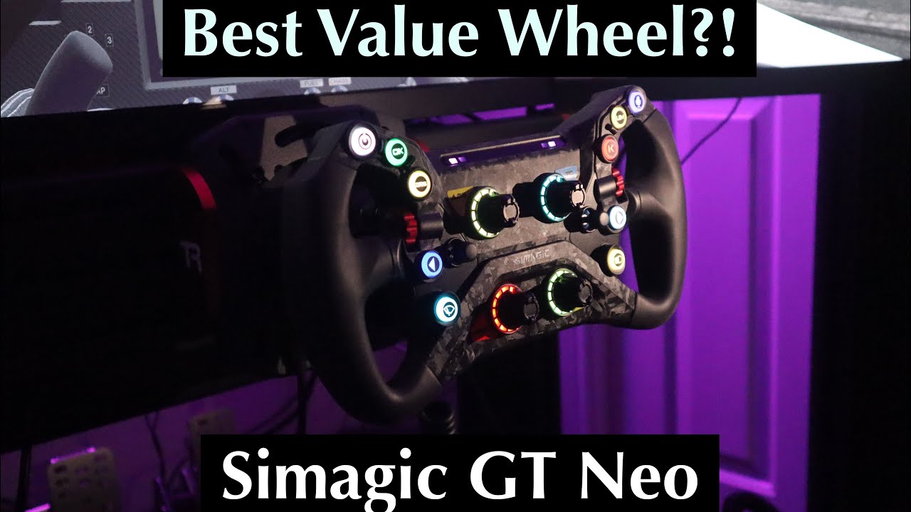 Simagic GT Neo is THE BEST VALUE WHEEL! - YouTube