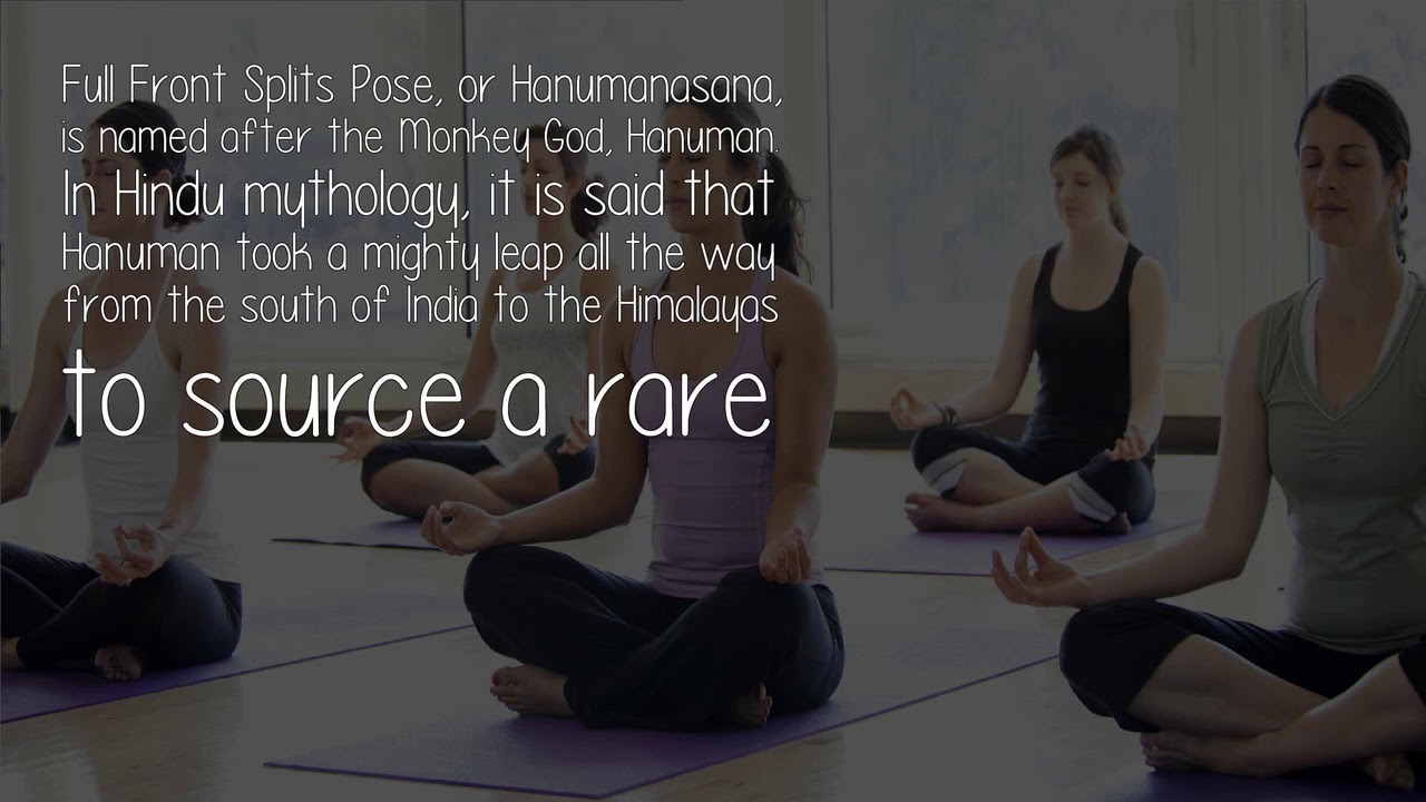 What Is A Yoga Pose For A Front Split? - YouTube