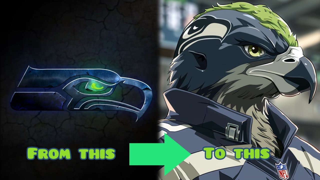 AI turns NFL TEAMS into ANIME CHARACTER! - YouTube