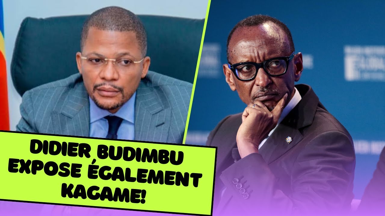 Ministre Didier Budimbu en RDC: Les Révélations Choquantes à Propos de ...