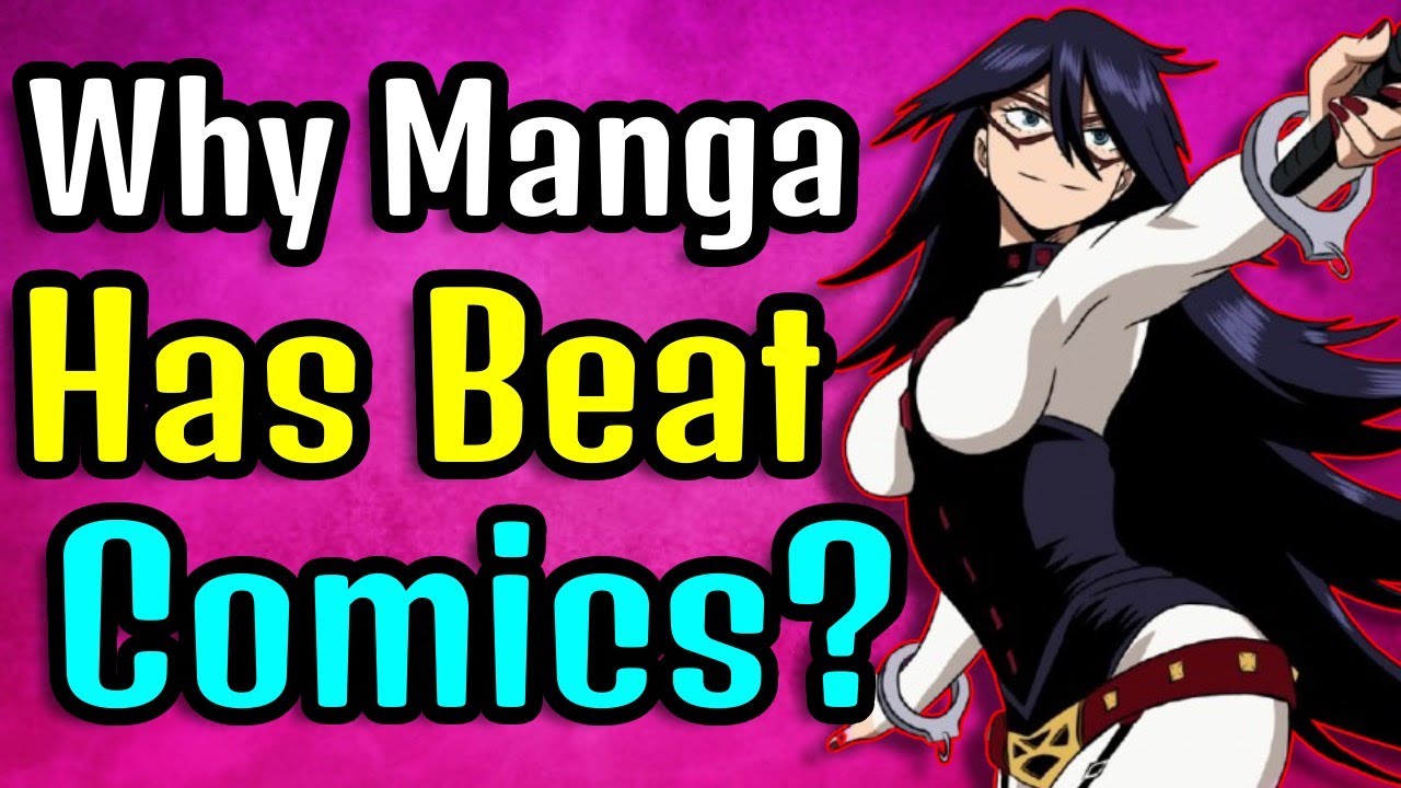 Why Manga Has Beaten American Comic Books? - YouTube