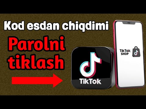 Tik tok pirofil parolini tiklash. Kod esdan chiqib qolsa nima qilish kerak ? Kodni qanday tiklash !