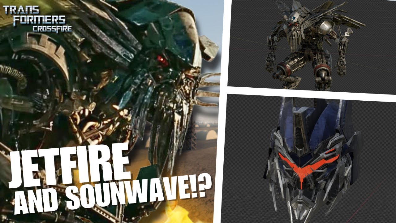 Jetfire and Soundwave | Roblox Transformers Crossfire - YouTube