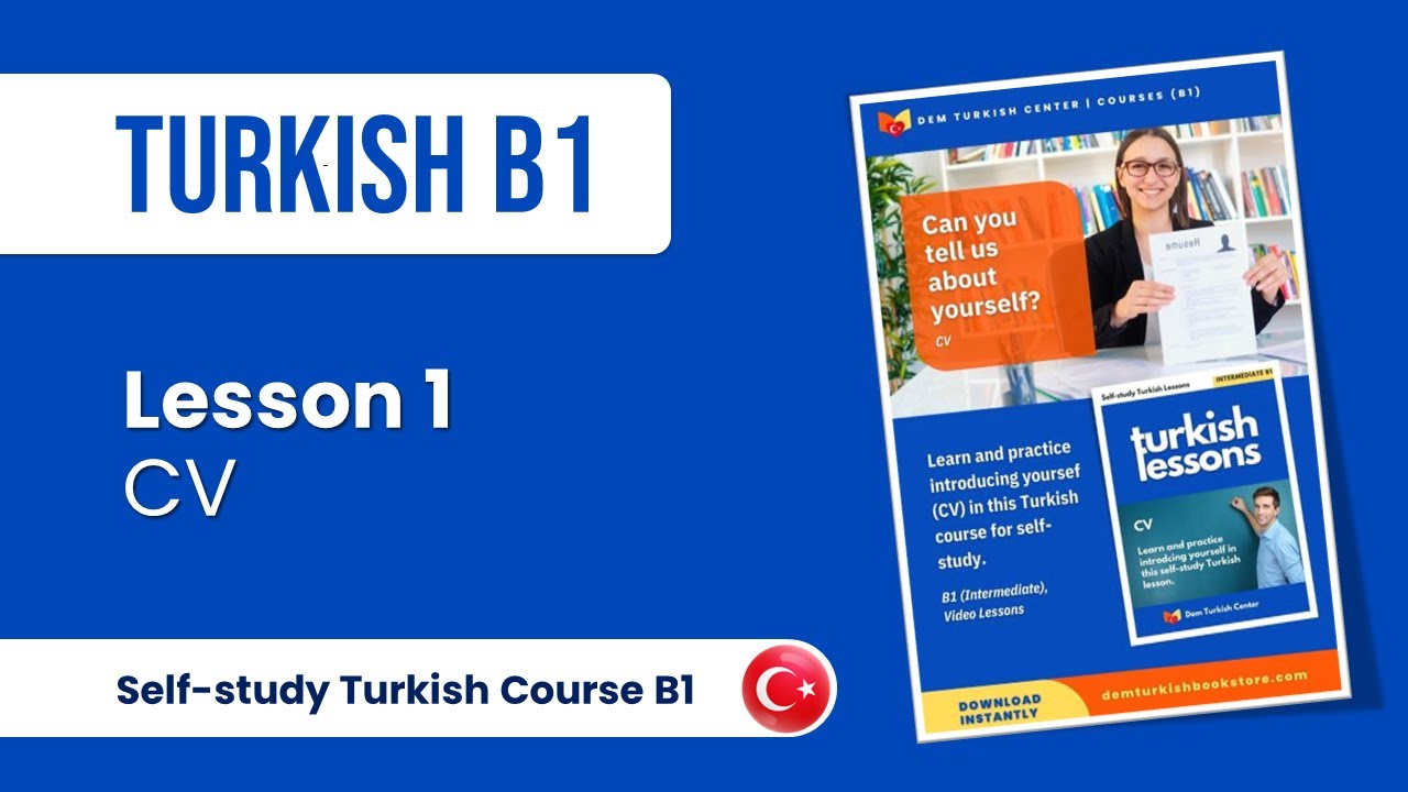 Turkish Lessons B1 1 | CV (Introducing Yourself) | Dem Turkish Center ...