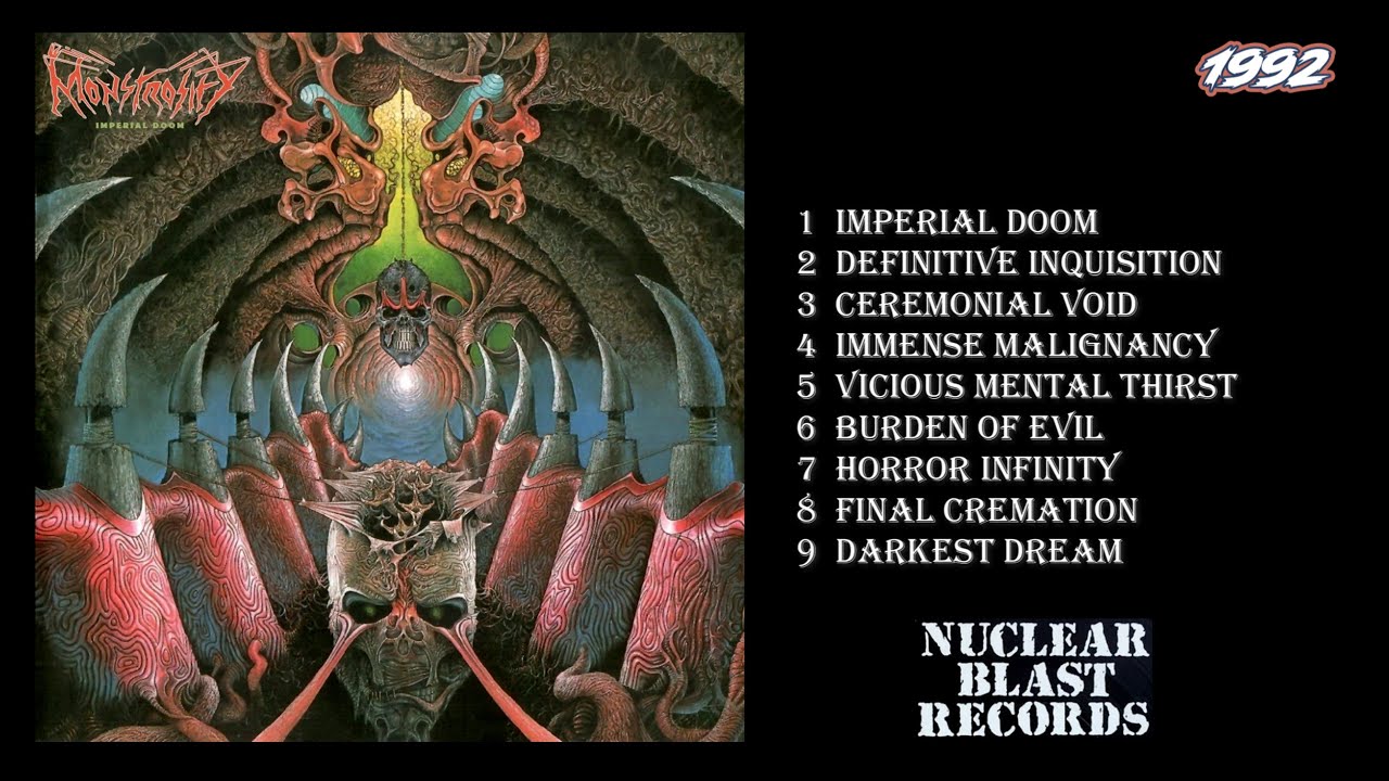 Monstrosity - Imperial Doom (1992) Full Album. US Death Metal, Nuclear ...