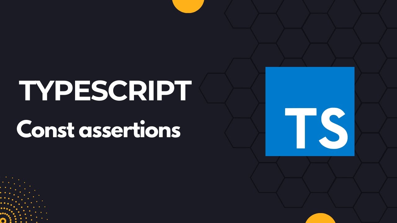 Const Assertions Immutability With Typescript Bangla Typescript Youtube
