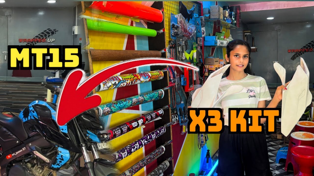 Installing X3 kit on MT 15 | YAMAHA | Best modification #x3kit # ...