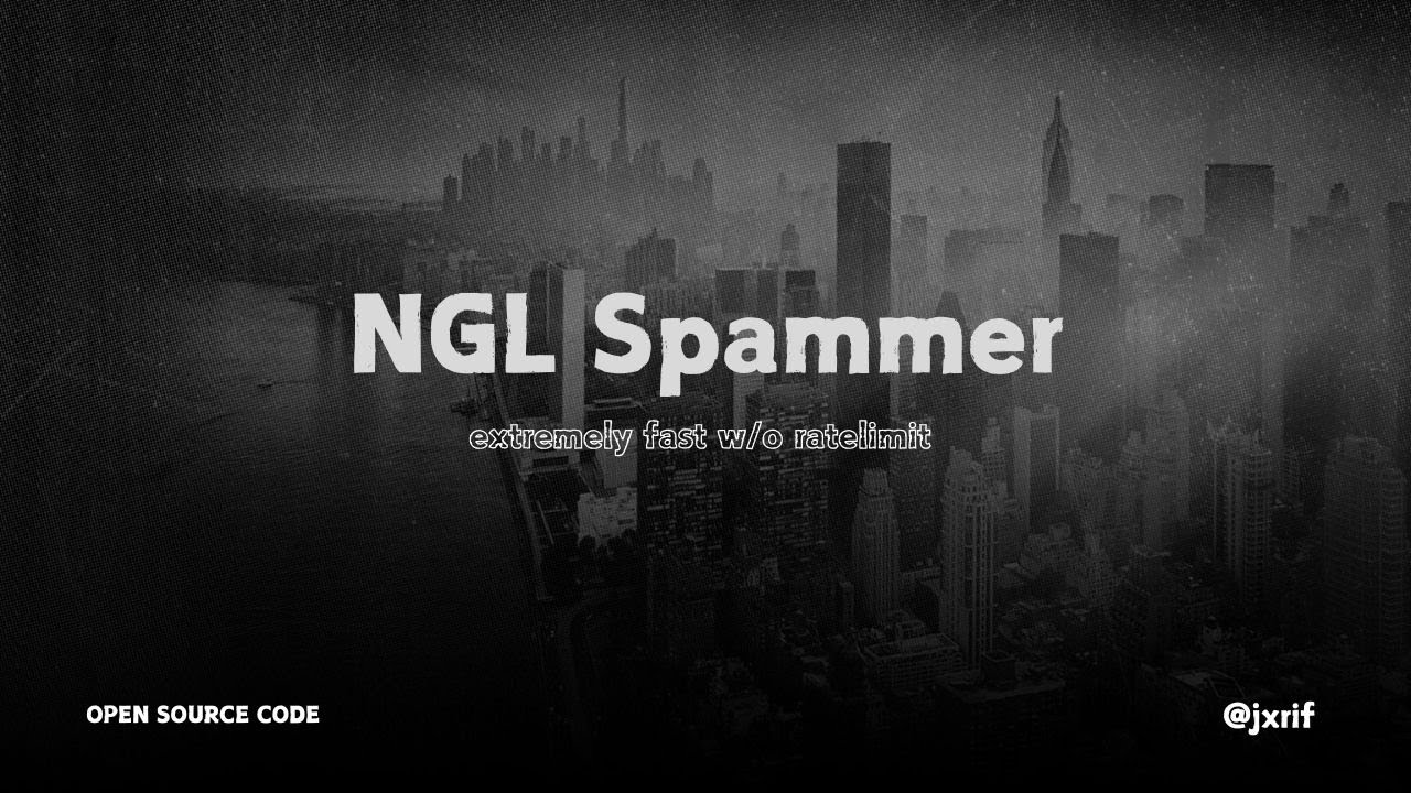NGL spammer | extremely fast without rate limits - YouTube