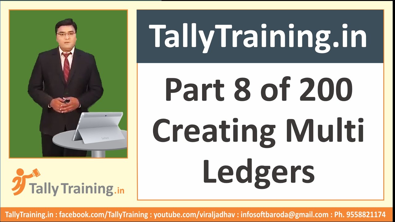 Module 2 Session 3 Create Multiple Ledgers In Tally ERP 9 In Hindi module-2-session-3-create-multiple-ledgers-in-tally-erp-9-in-hindi