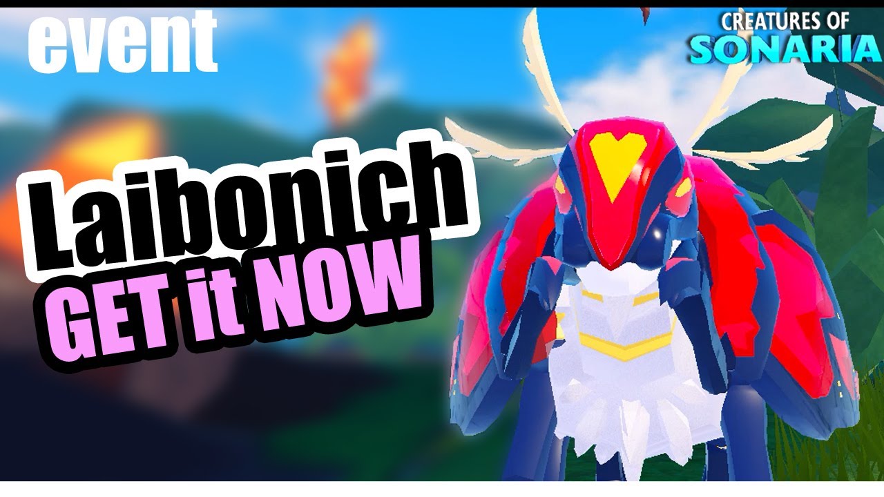 Lady bug! Laibonich creature of sonaria! How to get it! event week 1 ...