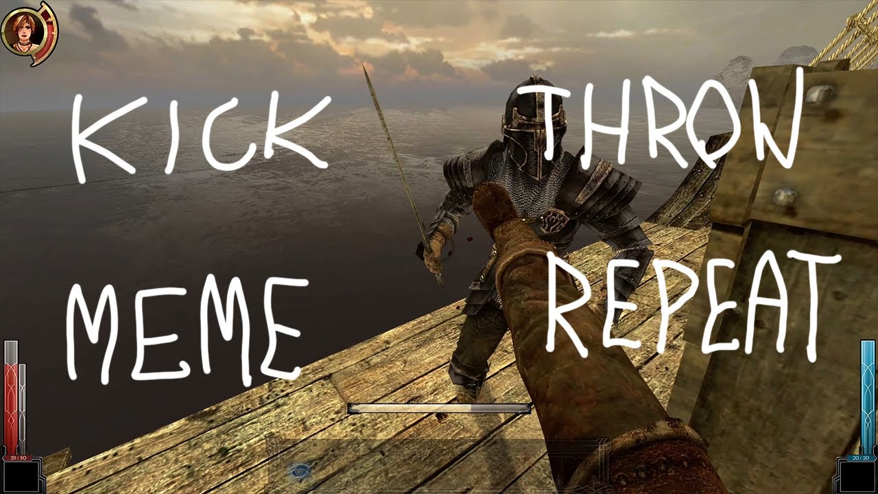 Dark Messiah of Might & Magic only kicking and throwing and memes PART ...