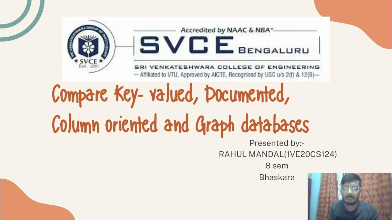 Comparison key valued , Document ,Column Oriented Database - YouTube