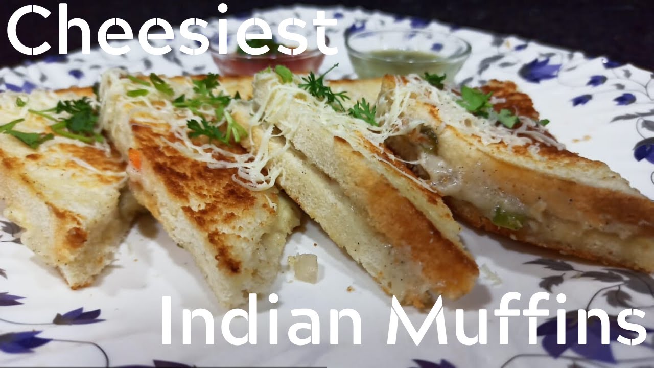 Cheesiest Indian muffins recipe | veg food recipe | Indian food recipe ...