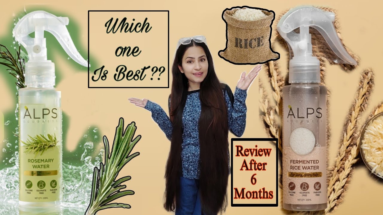 "The Hair Growth Diaries"|| Alps Goodness Fermented Rice Water Vs ...