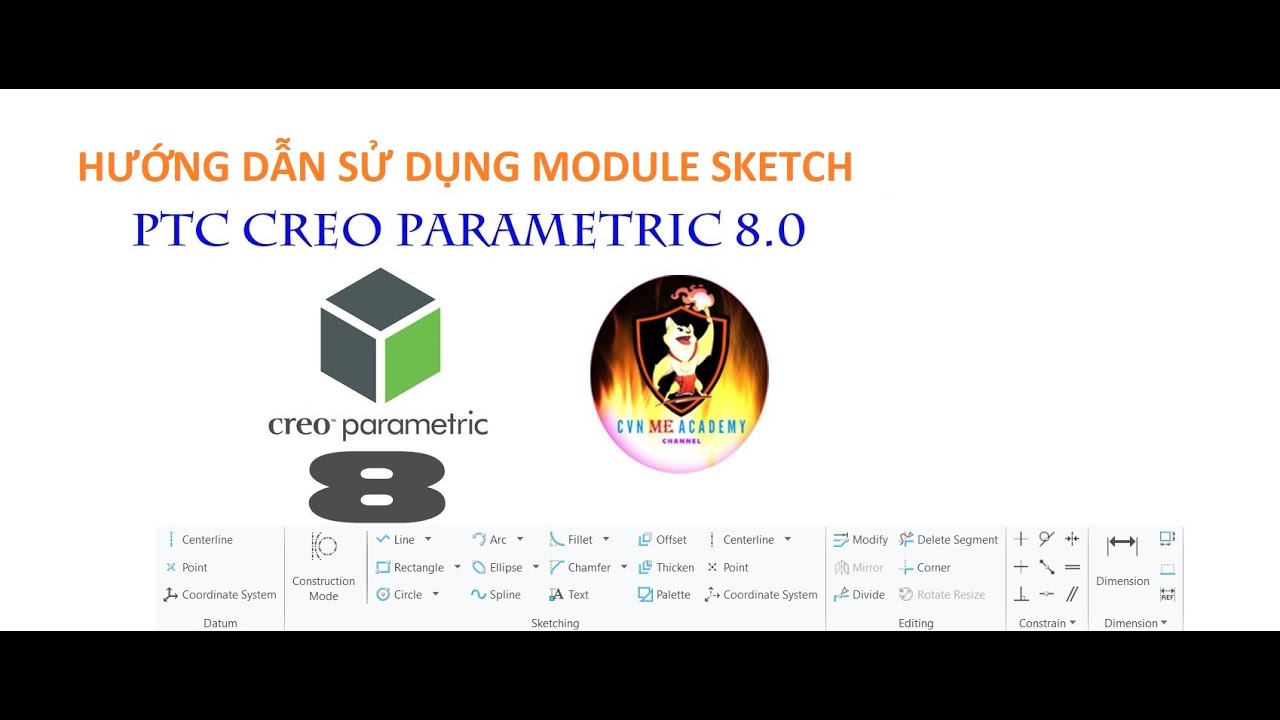 Thicken, Palette, Centerline, Point, Coordinate System trong Module ...