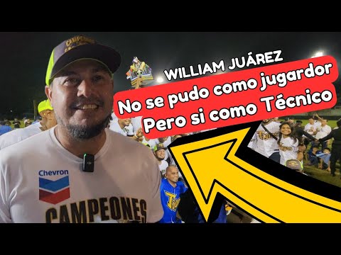 William Juárez || No PUDE como JUGADOR pero si como TÉCNICO - YouTube