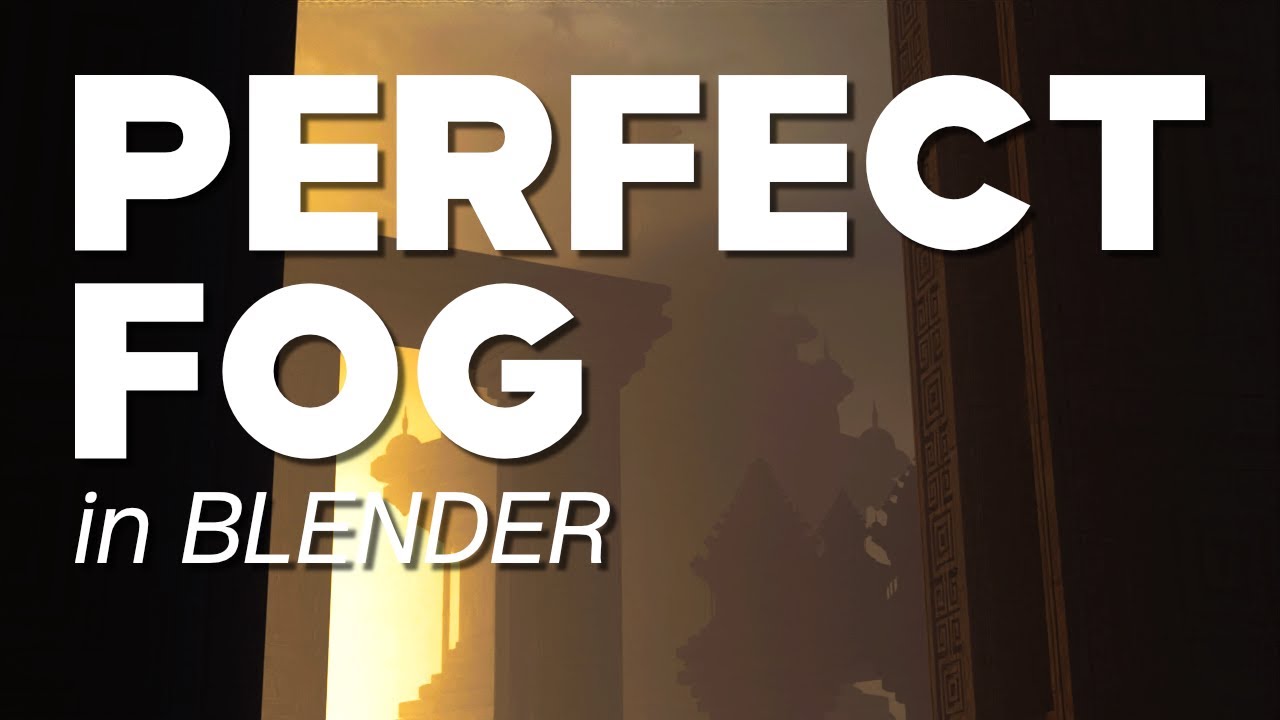 How to get PERFECT fog in Blender!! | Blender Tutorial - YouTube