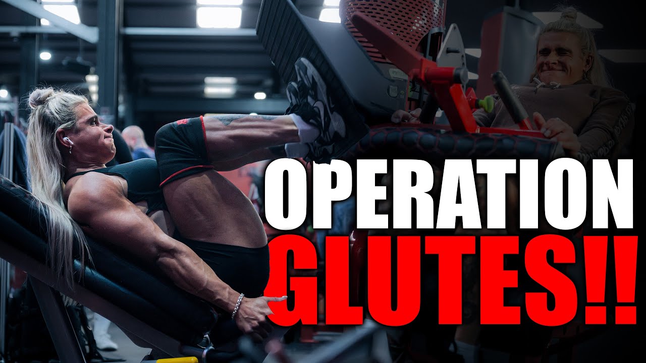 THIS IS HOW I WILL GROW MY GLUTES!! // IFBB PRO LEG DAY - YouTube