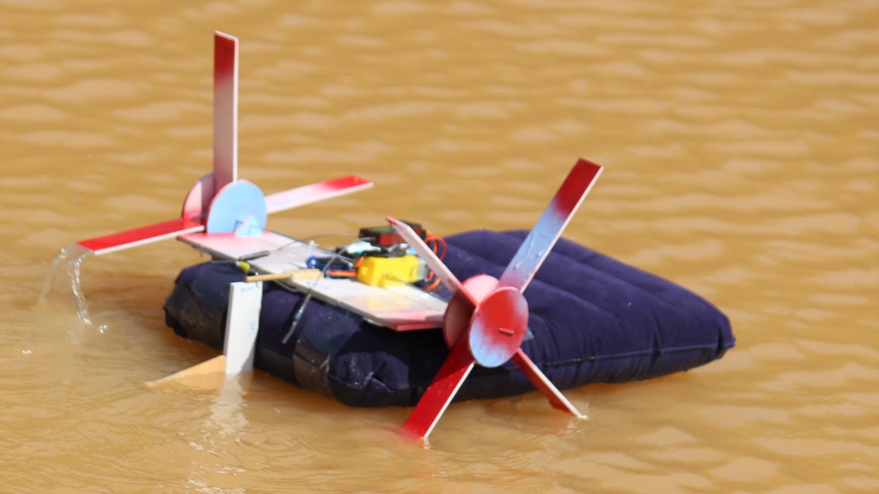 How To Make a Boat - DIY RC Paddle Boat - YouTube