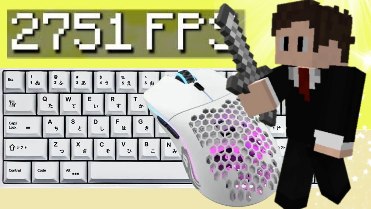 [4K] Sweaty Keyboard + Mouse ASMR Sounds | Hypixel Bedwars - YouTube