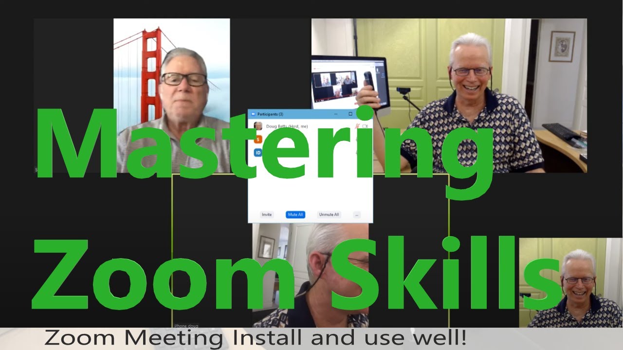 How to use Zoom Meetings with a Cell Phone - YouTube