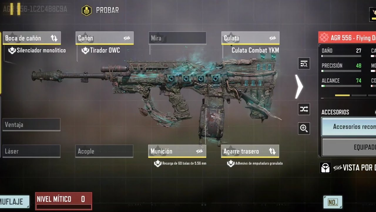 COD Mobile _ Probando la nueva AGR 556 mítica gratis (ranked) - YouTube