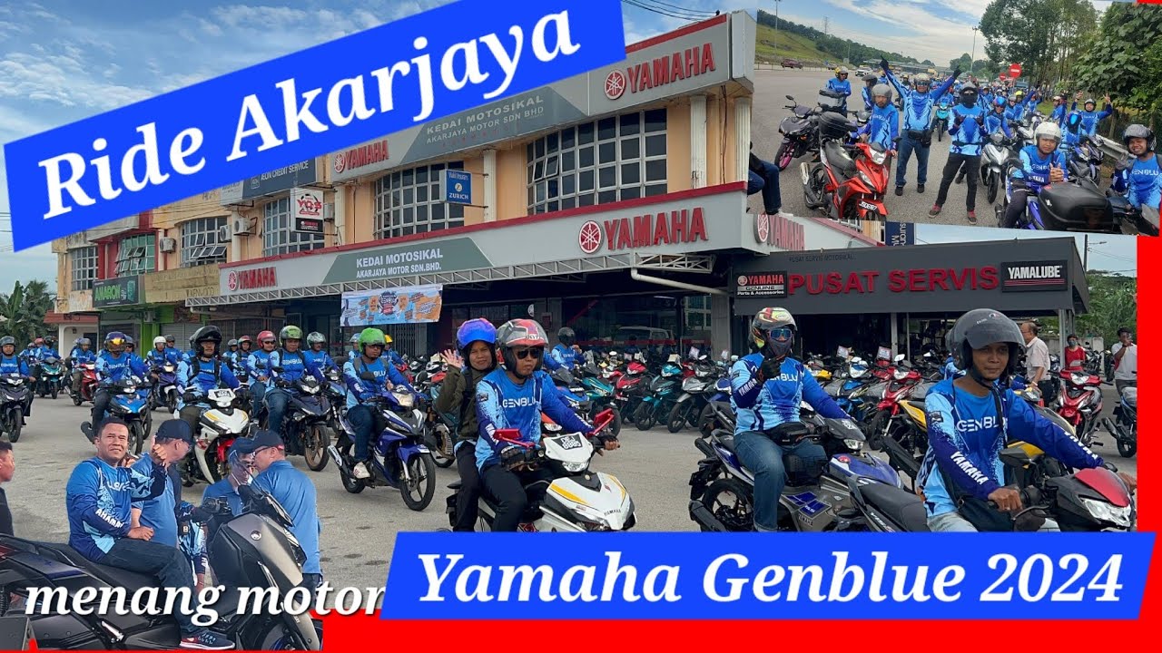 Ride Yamaha Genblue 2024 Johor - Akarjaya Parit Raja #genblue #motovlog ...