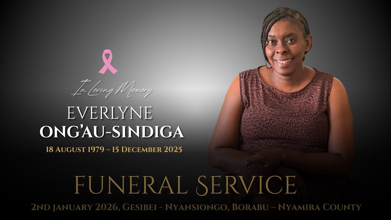 Funeral Service ~ Everlyne Ong’au-Sindiga / Gesibei - Nyansiongo ...