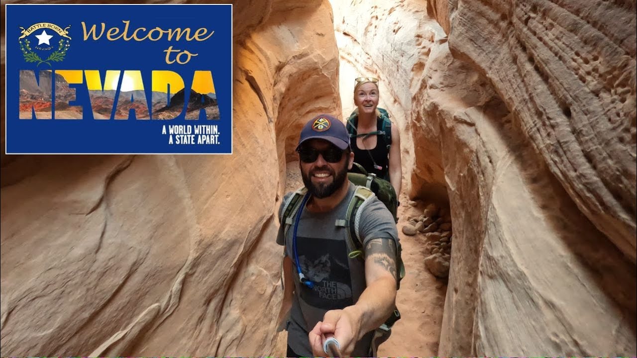 Finding THE BEST Slots in Nevada: White Domes Slot Canyon - YouTube