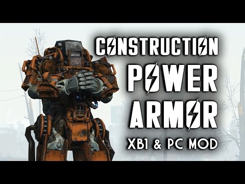 Construction Power Armor - Xbox 1 & PC Mod for Fallout 4