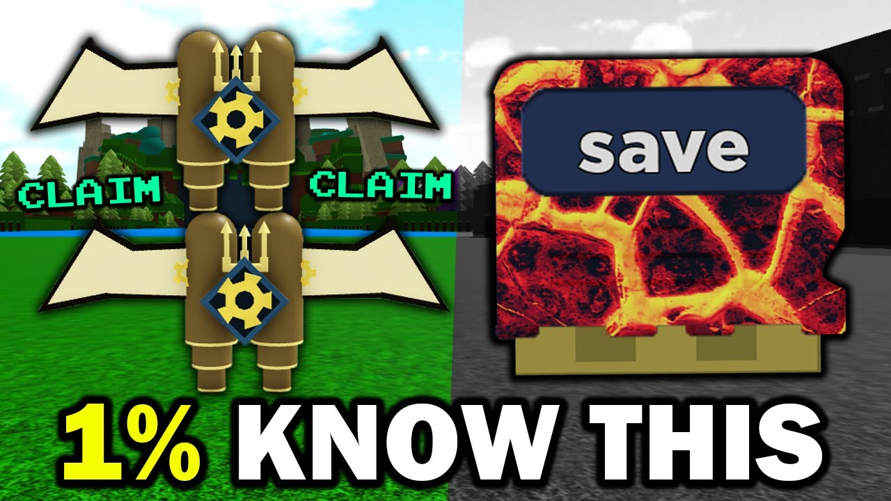 TRICKS ONLY 1% OF PLAYERS KNOW! | Build a boat for Treasure ROBLOX ...
