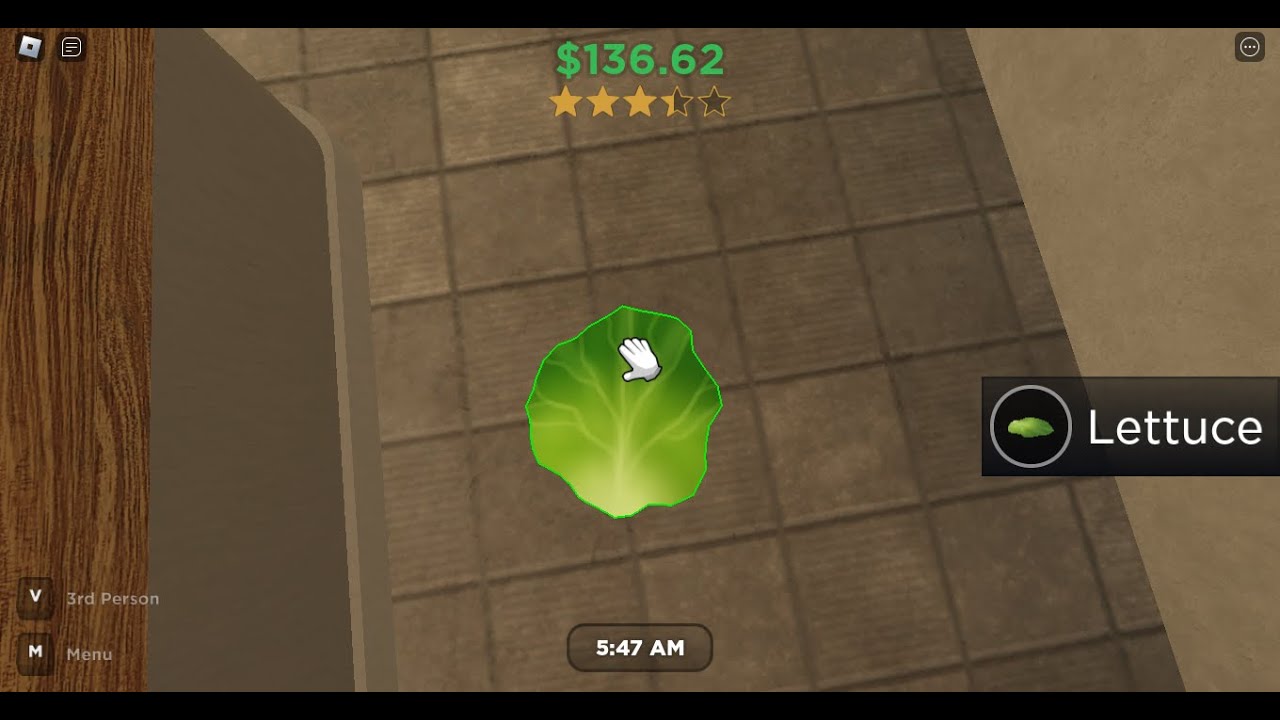 How To Get The "Foot Lettuce" Badge In Roblox Burger Game - YouTube