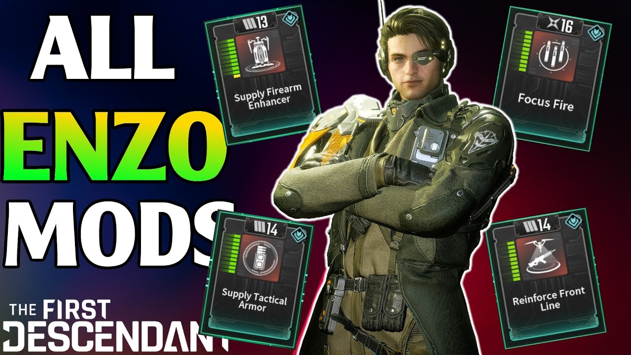 All Transcendent Modules for Enzo // How to get Enzo's Mods // The ...